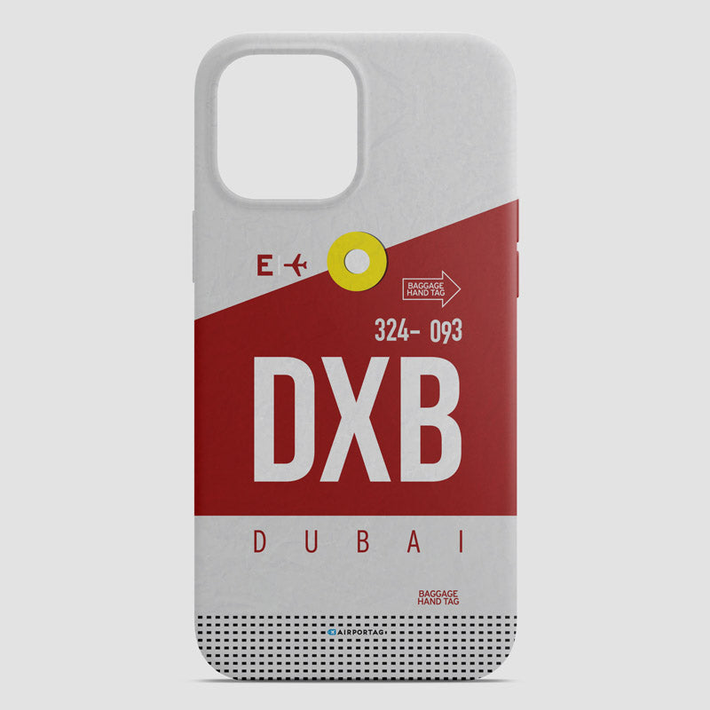 Airport Code Phone Case - IATA code DXB Mobile Cover