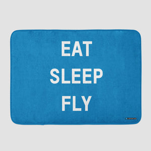 Eat Sleep Fly - Bath rug