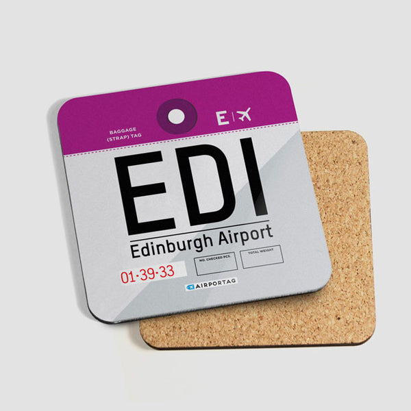 EDI - Edinburgh Airport - Edinburgh, Scotland - Coasters