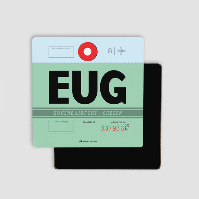 Passport Cover - Eugene Airport - IATA code EUG