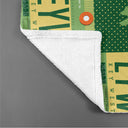 Throw Blanket - EYW airport code pattern.