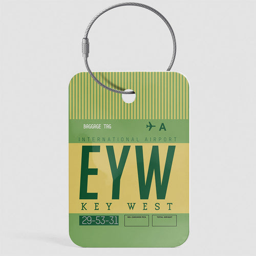 Fridge Magnets - Key West Intl Airport - Florida, US - IATA code EYW