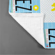 Throw Blanket - EZE airline code pattern.