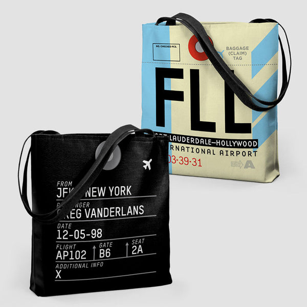 Tote Bag - FLL - Fort Lauderdale-Hollywood International Airport - IATA ...