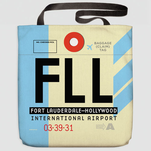 Tote Bag - FLL - Fort Lauderdale-Hollywood International Airport - IATA ...