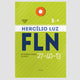 Poster - Wall Art Print - FLN - Hercílio Luz Intl Airport - Santa ...