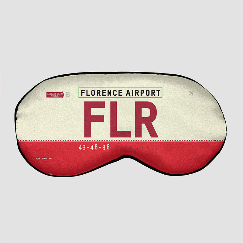 FLR - Florence Airport, Peretola - Tuscany, Italy - Eye Mask