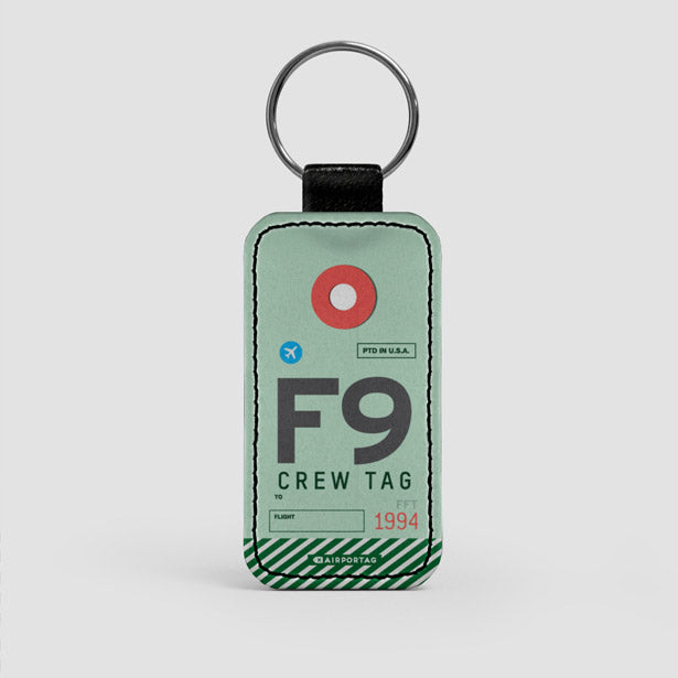 F9 - Leather Keychain