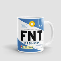 Poster - Wall Art Print - FNT - Bishop Intl Airport - Michigan, US ...