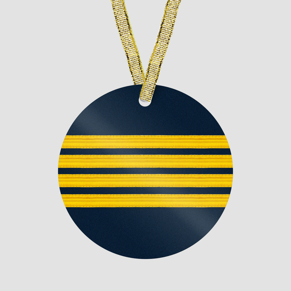 Navy Pilot Stripes - Ornament