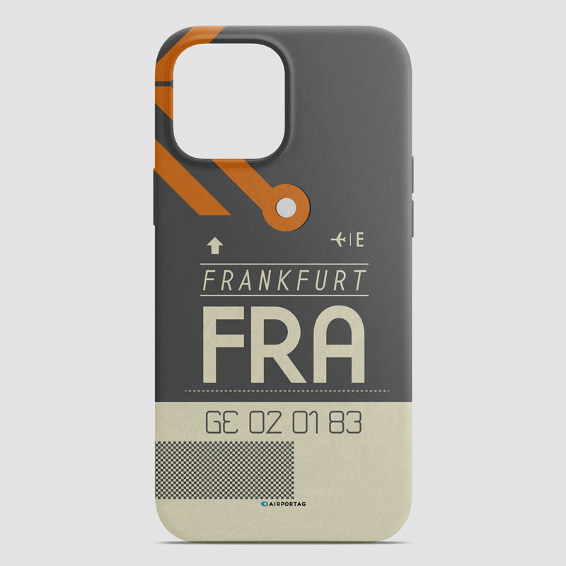 Airport Code Phone Case - IATA code FRA Mobile Cover