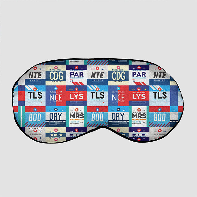 French Airports - Eye Mask