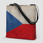 Czech Republic Flag Tote Bag