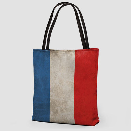 French Flag Tote Bag