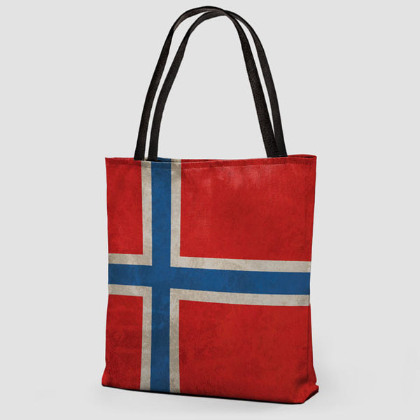 Norwegian Flag Tote Bag