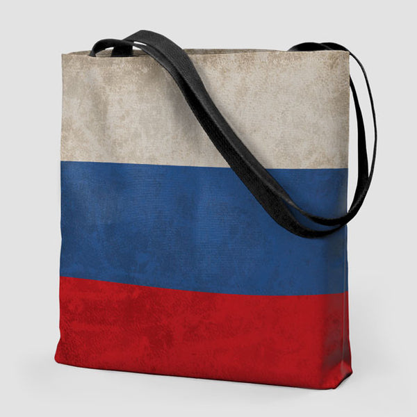 Russian Flag Tote Bag