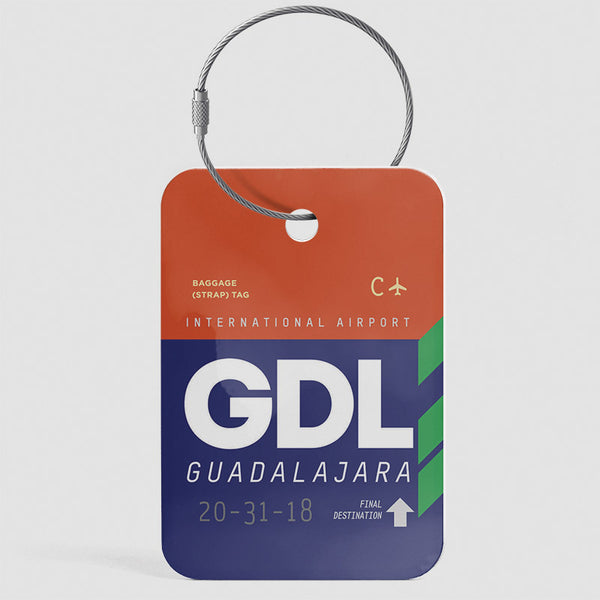 Pinback Button - Guadalajara Intl Airport - Jalisco, Mexico - IATA code GDL