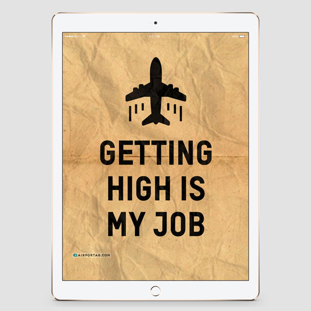 Getting High Is My Job - Mobile wallpaper