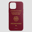 Passport Phone Case - Germany Passport Mobile Cover