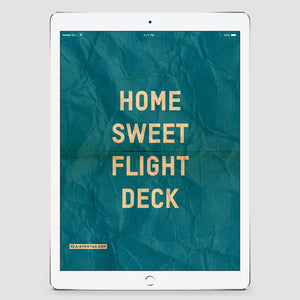 Home Sweet Flight Deck - Mobile wallpaper