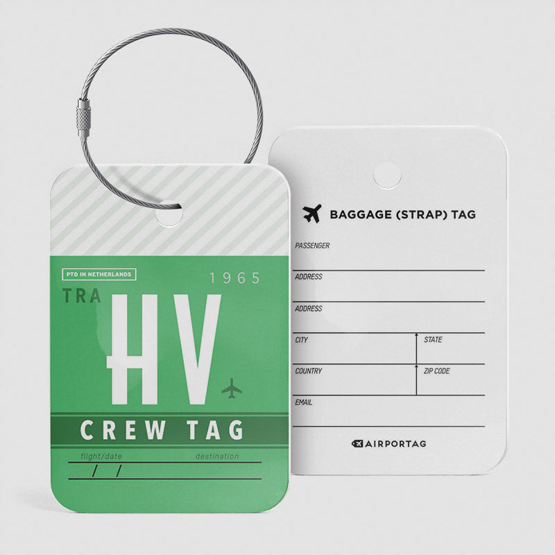 HV - Luggage Tag