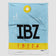 Throw Blanket - IBZ airport code pattern.