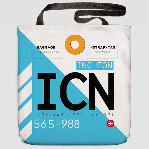 Tote Bag - ICN - Incheon International Airport - IATA code ICN