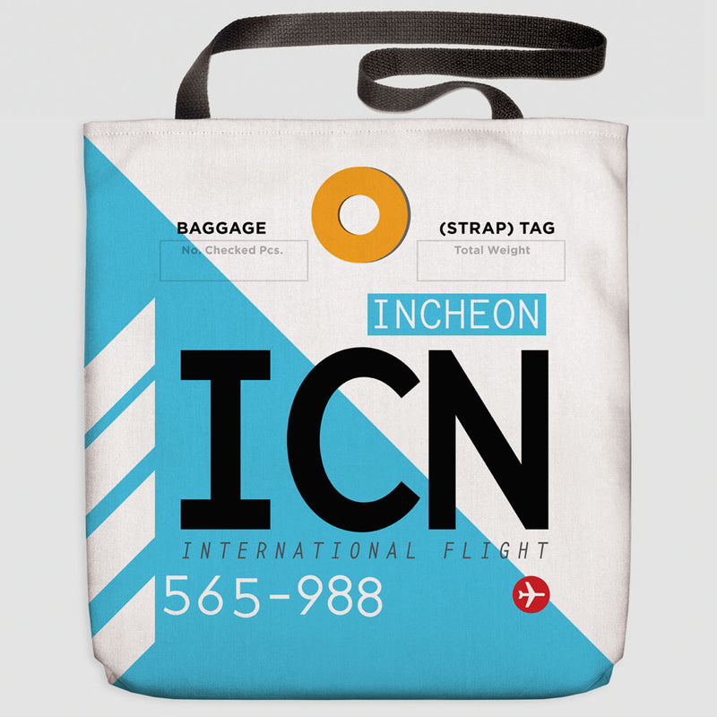 Tote Bag - ICN - Incheon International Airport - IATA code ICN