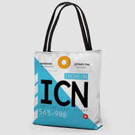 Tote Bag - ICN - Incheon International Airport - IATA code ICN