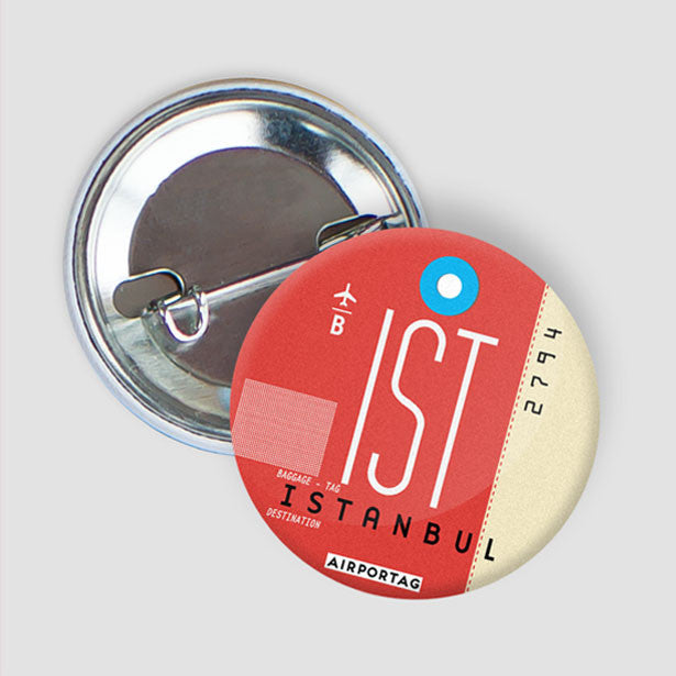 Pinback Button - Istanbul Atatürk Airport - Istanbul, Turkey - IATA ...
