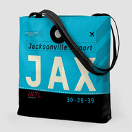 Tote Bag - JAX - Jacksonville Intl Airport - Florida, US - IATA code JAX