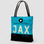 Tote Bag - JAX - Jacksonville Intl Airport - Florida, US - IATA code JAX