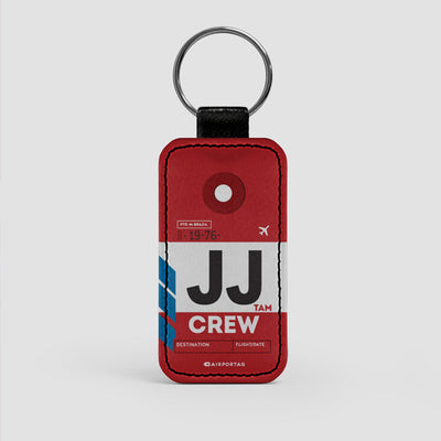 JJ - Leather Keychain