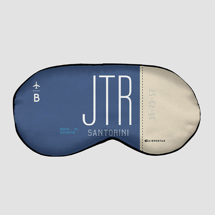 JTR - Santorini National Airport - Santorini, Greece - Eye Mask