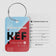 Airport Code Luggage Tag - IATA code KEF baggage tag