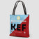 Tote Bag - KEF - KEFLAVÍK AIRPORT - IATA code KEF