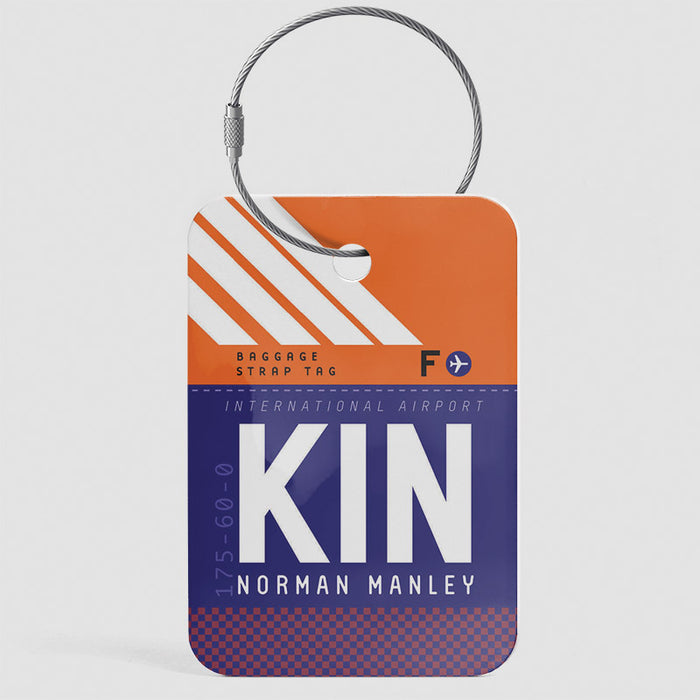 Airport Code Throw Pillow - KIN - Norman Manley Intl Airport - Kingston ...