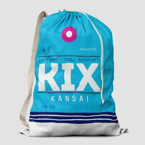 KIX - Kansai Intl Airport - Osaka, Honshu, Japan - Laundry Bag