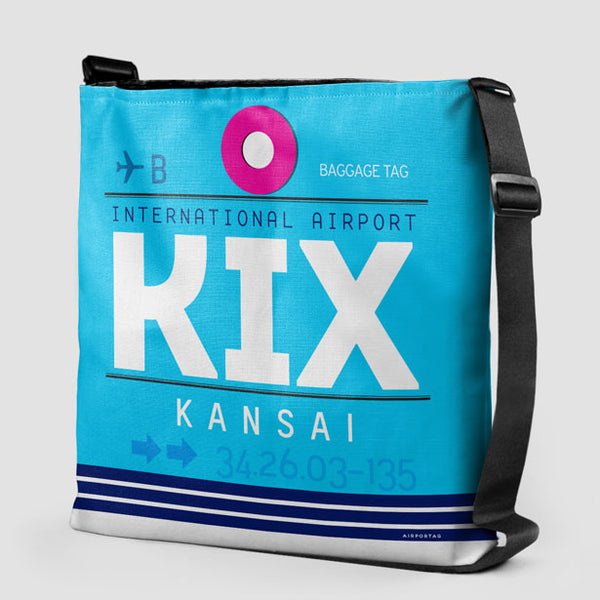 Tote Bag - KIX- Kansai Intl Airport - Osaka, Honshu, Japan - IATA code KIX