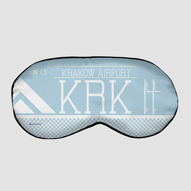 KRK - Saint John Paul II Airport Kraków–Balice - Poland - Eye Mask