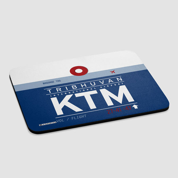 KTM - Tribhuvan Intl Airport - Kathmandu, Nepal - Mousepad