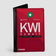 Passport Cover - Kuwait Intl Airport - Kuwait City, Kuwait - IATA code KWI