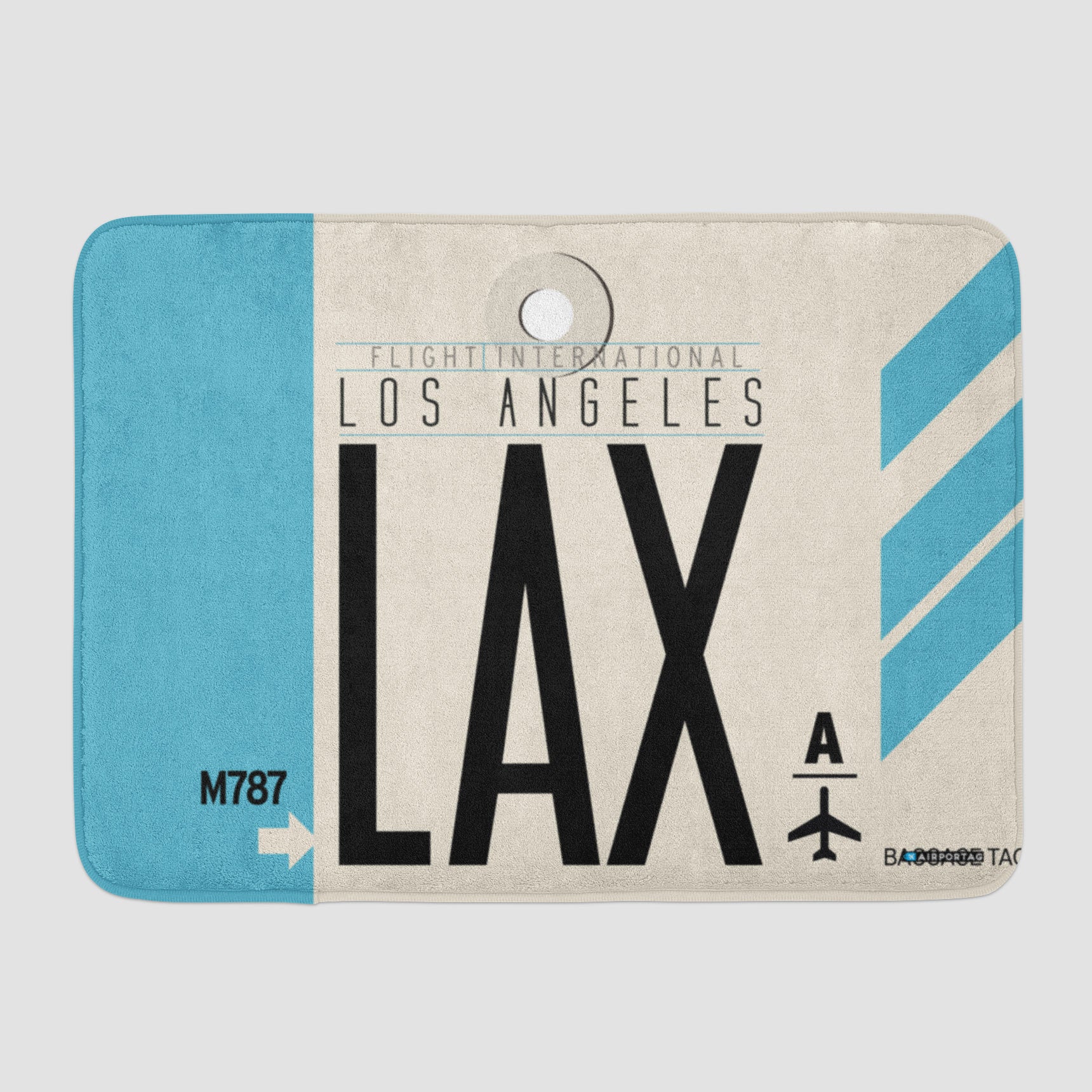 LAX - Los Angeles Airport - Los Angeles, California - Bath rug