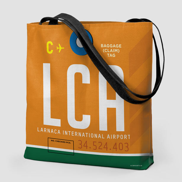 Tote Bag - LCA - Larnaca Intl Airport - Larnaca, Cyprus - IATA code LCA