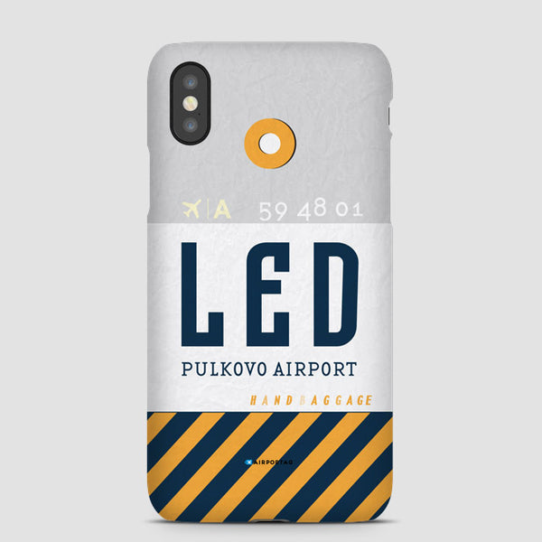 Airport Code Phone Case - IATA code LED Mobile Cover
