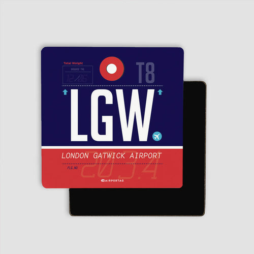 LGW - Gatwick Airport - London - Airport code inspired gifts