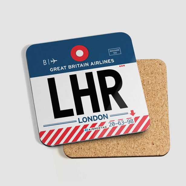 LHR - Heathrow Airport - London, United Kingdom - Coasters