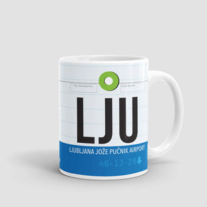 Coffee Mug - LJU - Ljubljana Jože Pucnik Airport - Ljubljana, Slovenia ...