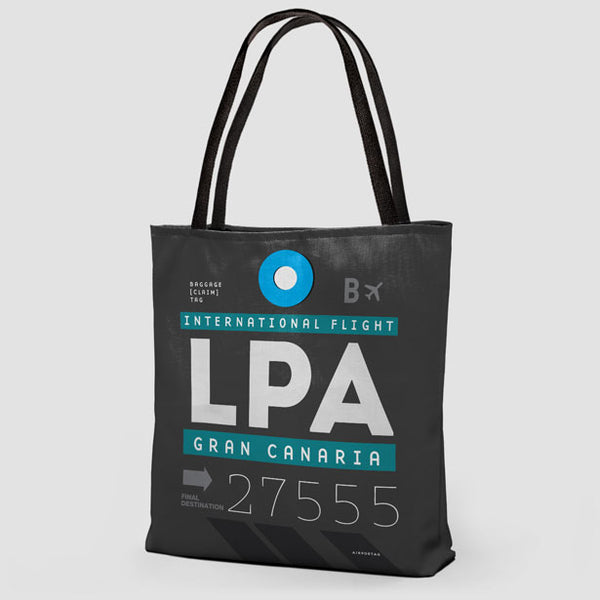 Tote Bag - LPA - Gran Canaria Airport - Canary Islands, Spain - IATA ...