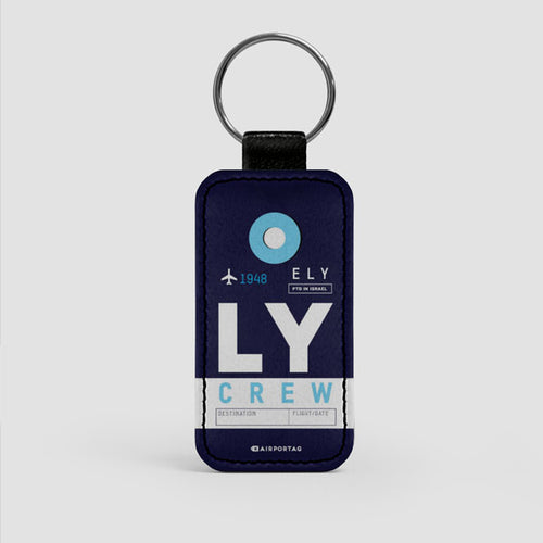 LY - Leather Keychain